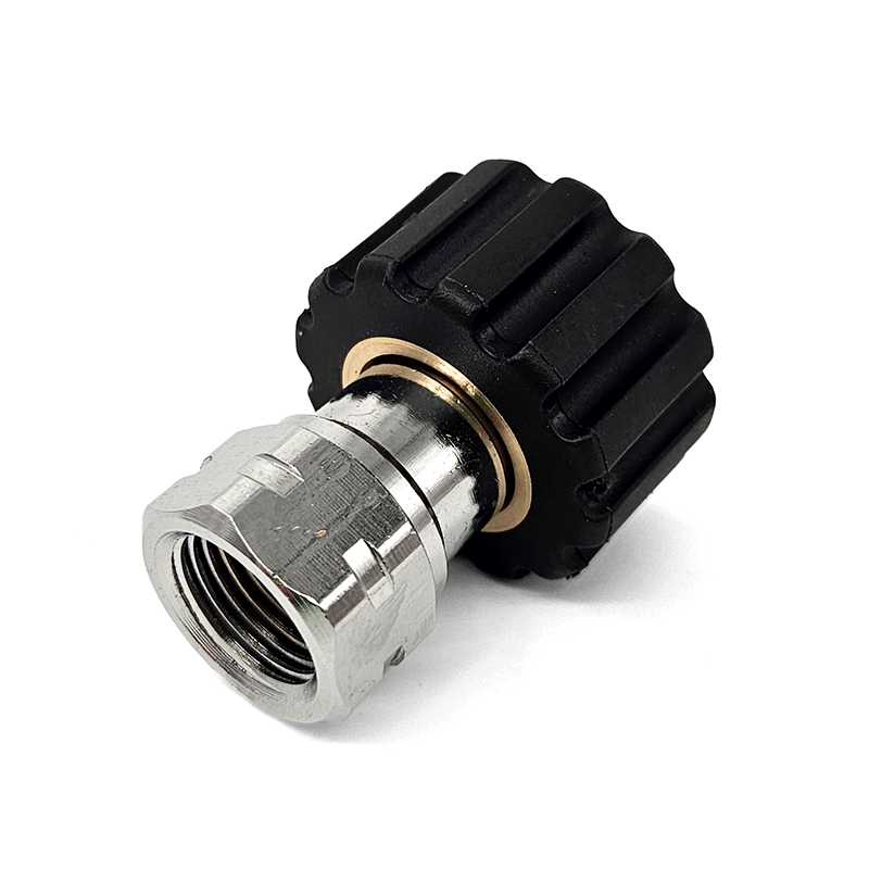 Twist Seal Coupler, M22 F x 3/8" FPT, Steel | Northstar Clean Concepts