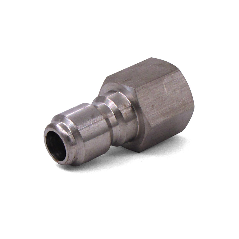 Quick Coupler Nipple, 1/2" FPT 6000 PSI Stainless Steel Legacy ...