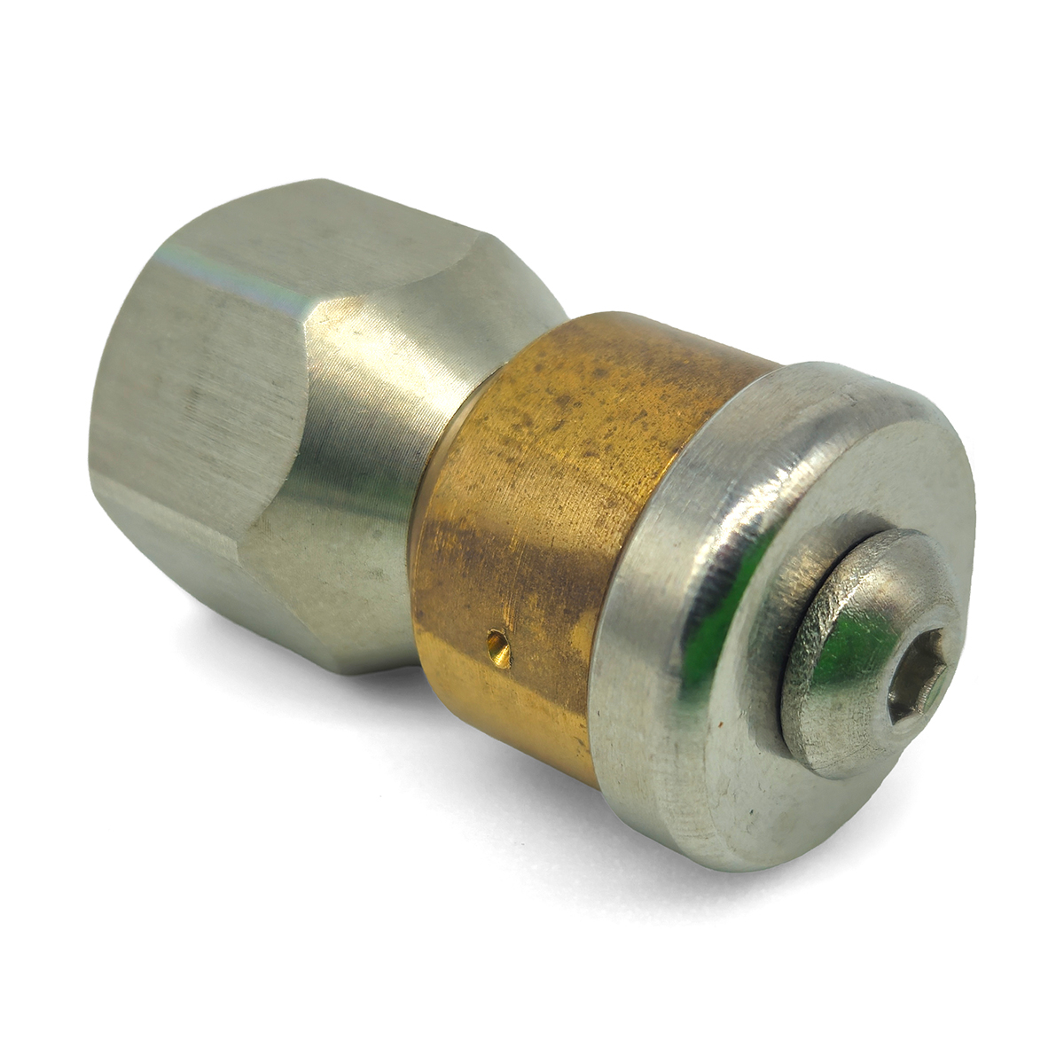 Rotating Duct Nozzle - 5.5 x 2 Side Jets - Suttner 1/4" FPT